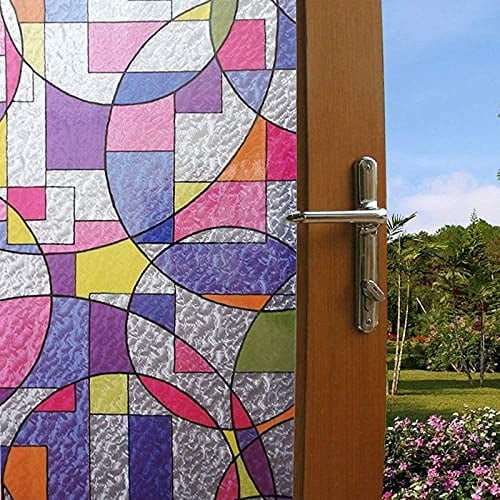 A1 Decor 3D Window Glass Film Sticker Privacy Frosted Glass Films ...