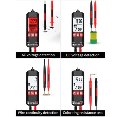 A1 Fully Automatic Smart Multimeter Anti-Burn Intelligent Multimetro ...