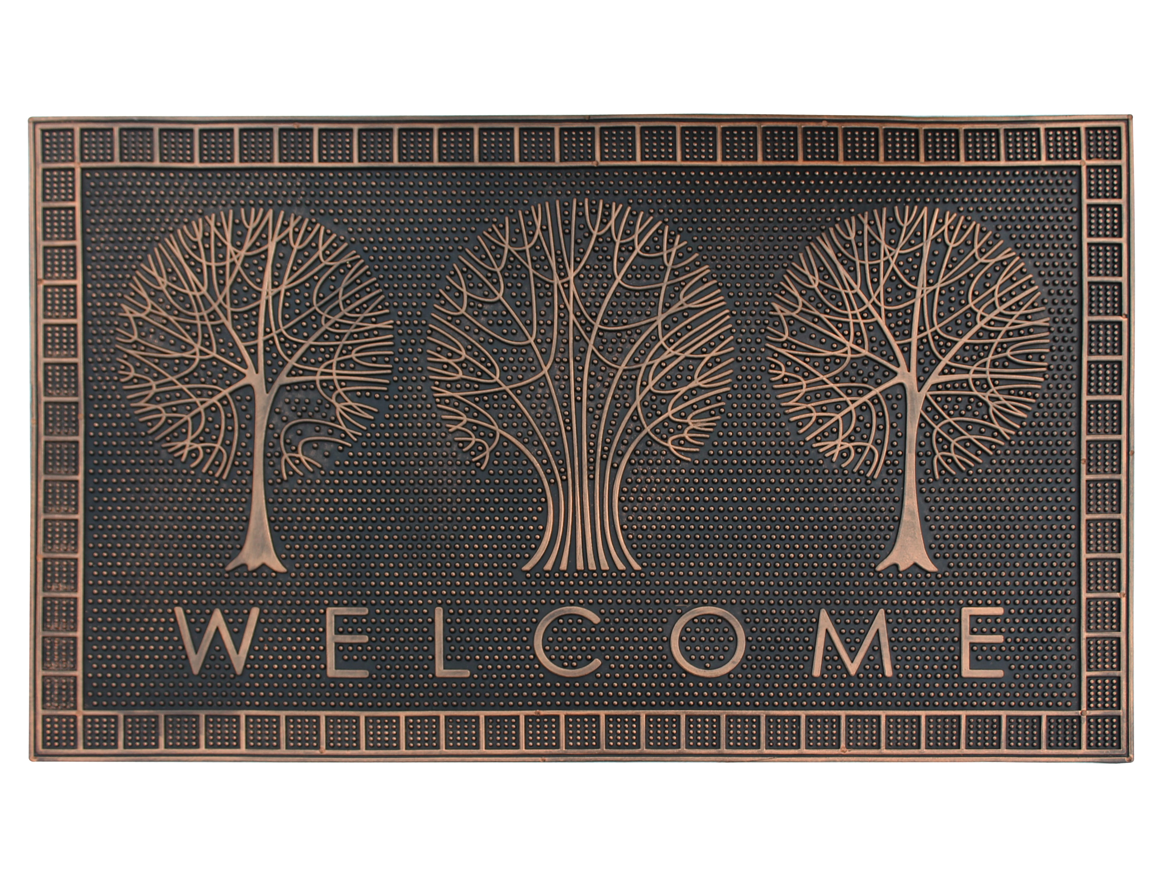 A1HC Rubber Pin Doormat for Indoor and Outdoor Entrance Mats, Fun ...