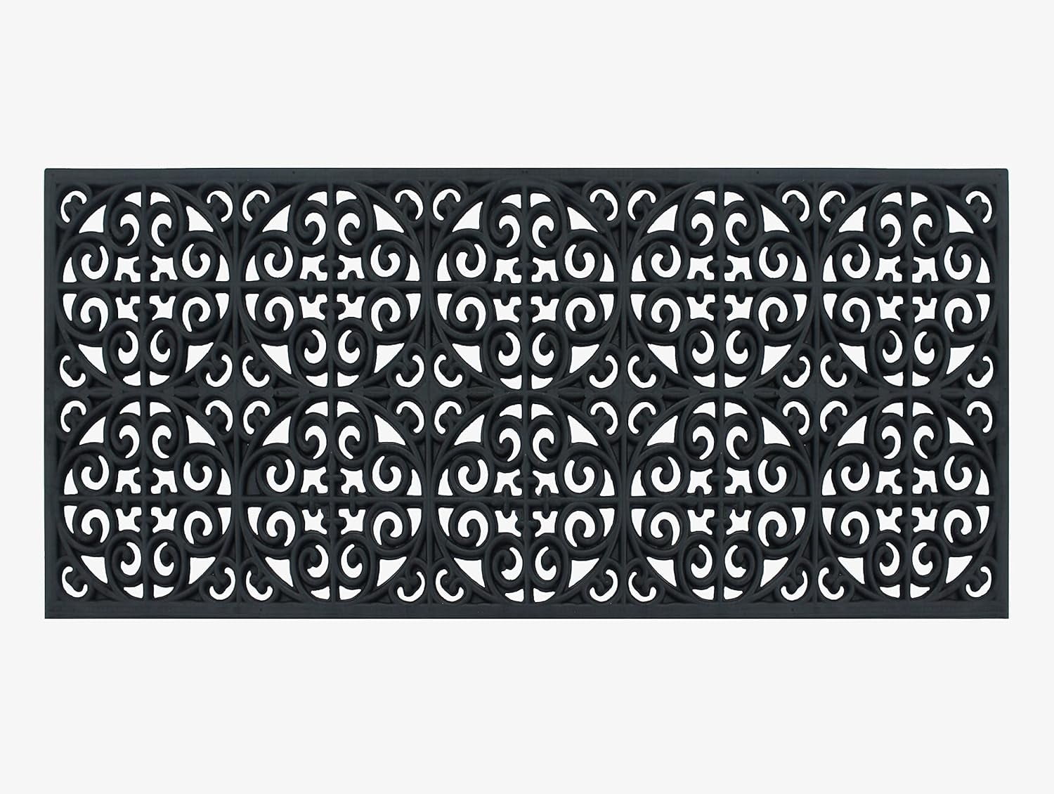 A1 Home Collections Large Outdoor Floor Mat, Rubber, 18" X48”, Ideal ...