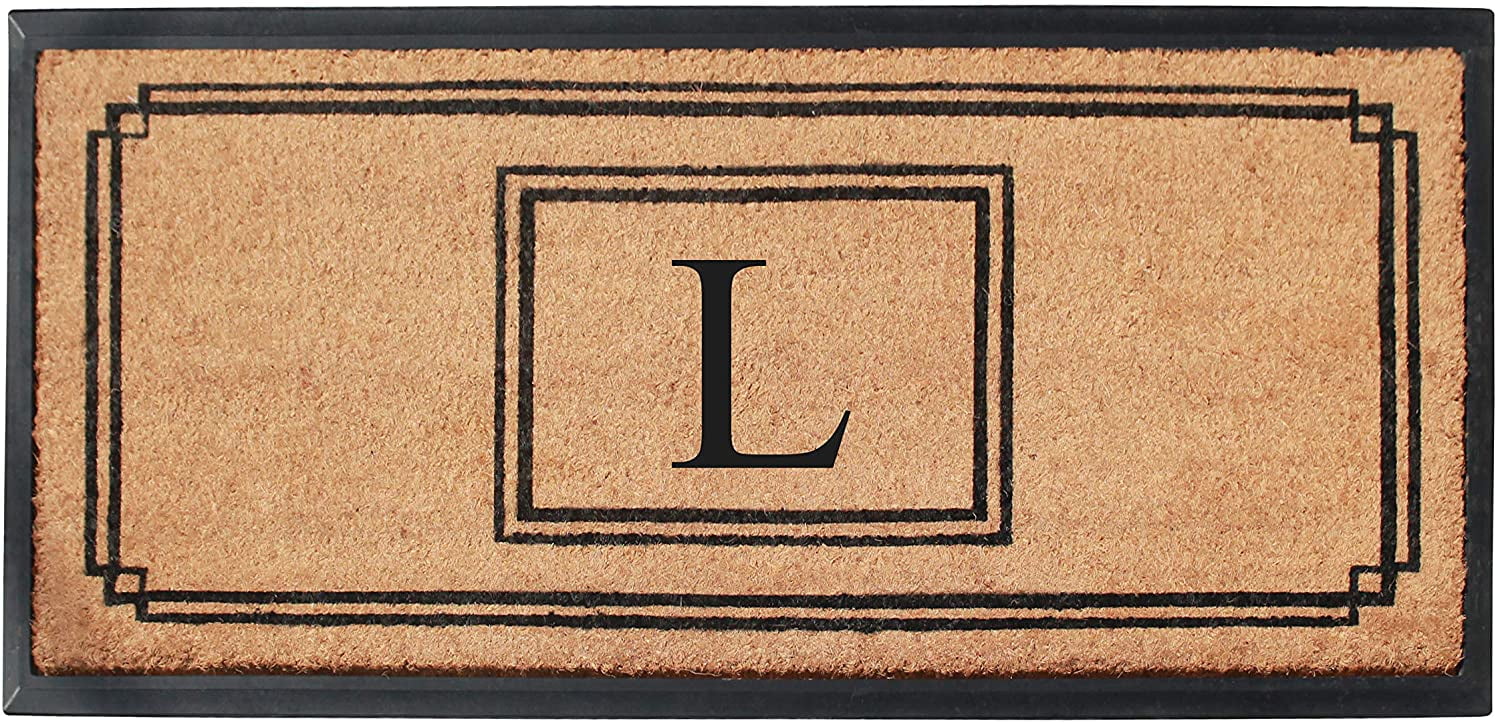A1 Home Collections Rubber & Coir Mat, Heavy Duty, Extra Large, Front ...