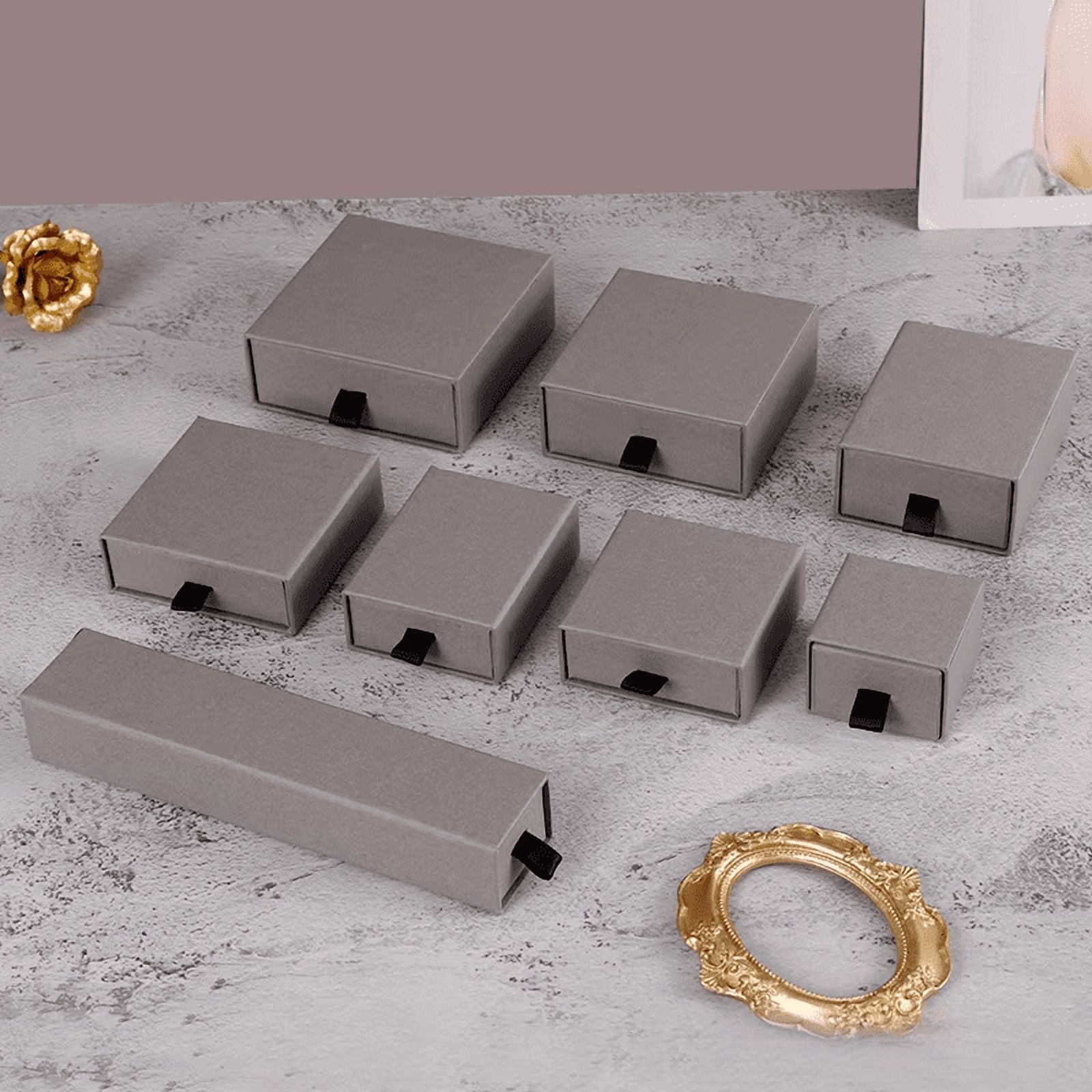 A1 Slide Drawer Paper Jewelry Box Gift Jewelry Packaging Ring Earring ...