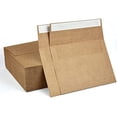 A1 Small Envelope - Mini Brown Kraft Paper Envelopes| Self Sealing ...