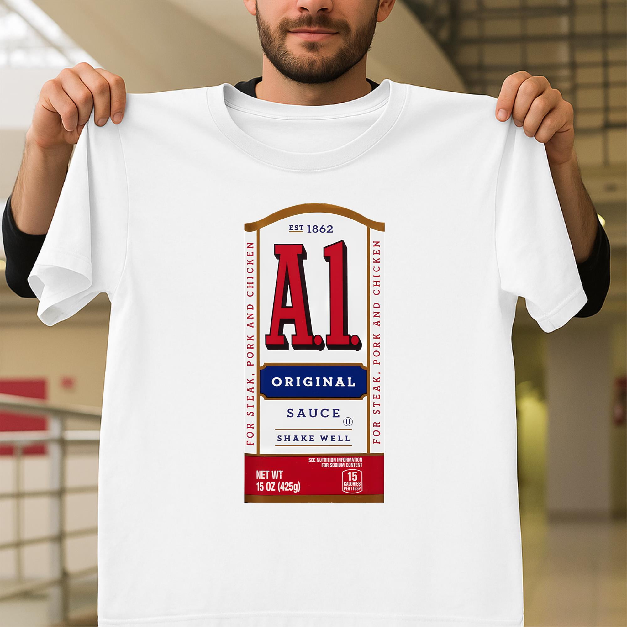 A1 Steak Sauce Funny Halloween Costume Graphic Unisex T-Shirt, Food ...