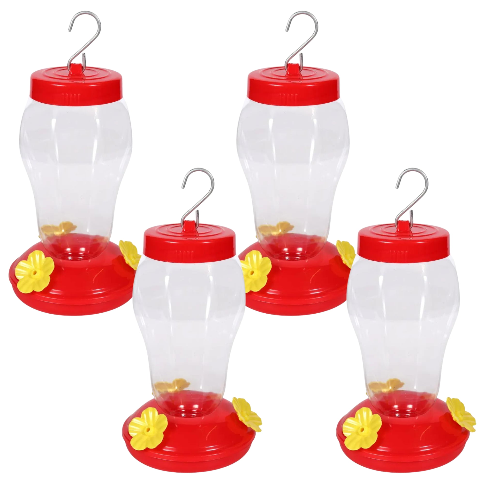 A1 Unlimited Plastic Hanging Hummingbird Feeders 6.75x4 in, Refillable ...