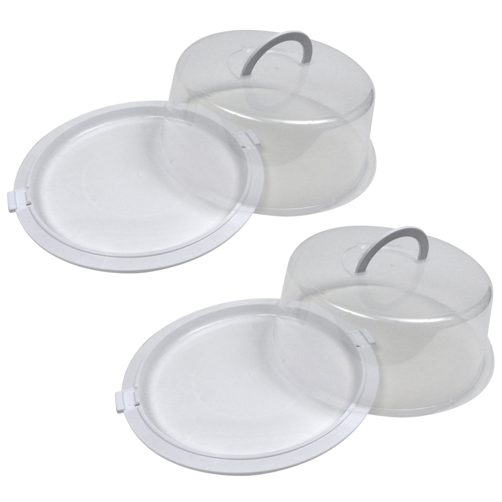 A1 Unlimited Reusable Plastic Cake Containers with Lids 12x4.75 in ...