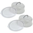 A1 Unlimited Reusable Plastic Cake Containers with Lids 12x4.75 in ...