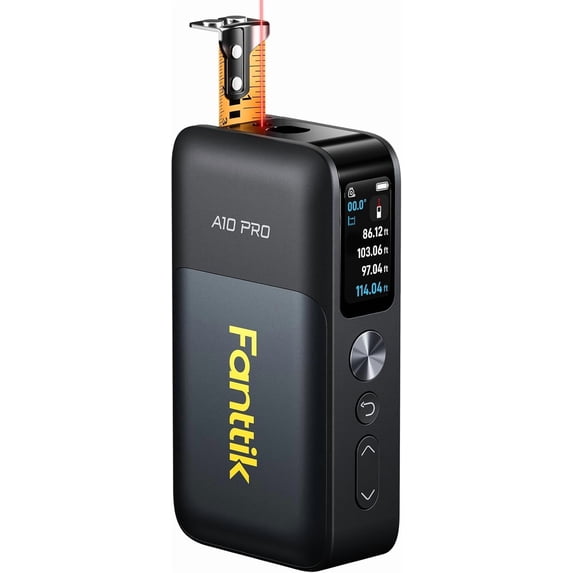 A10 Pro 2-in-1 Digital Laser Tape Measure with HD IPS Color Display ...