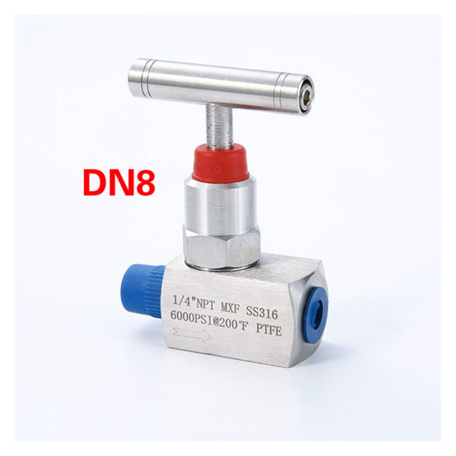 A105/304/316 Stainless Steel Needle Valve Male/Female Threaded End NPT ...