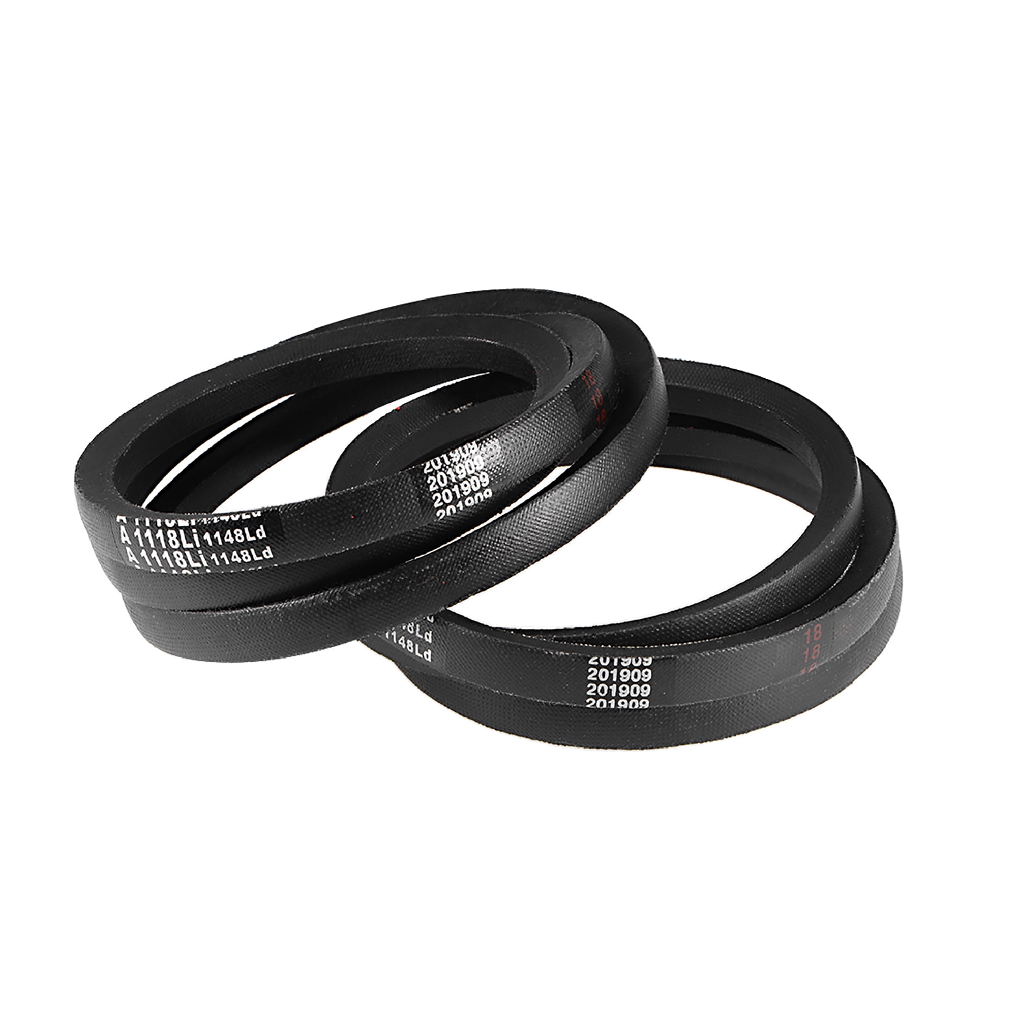 A1118/A44 V Belt 44-inch Inner Girth, A-Section Rubber Drive Belt 2pcs ...