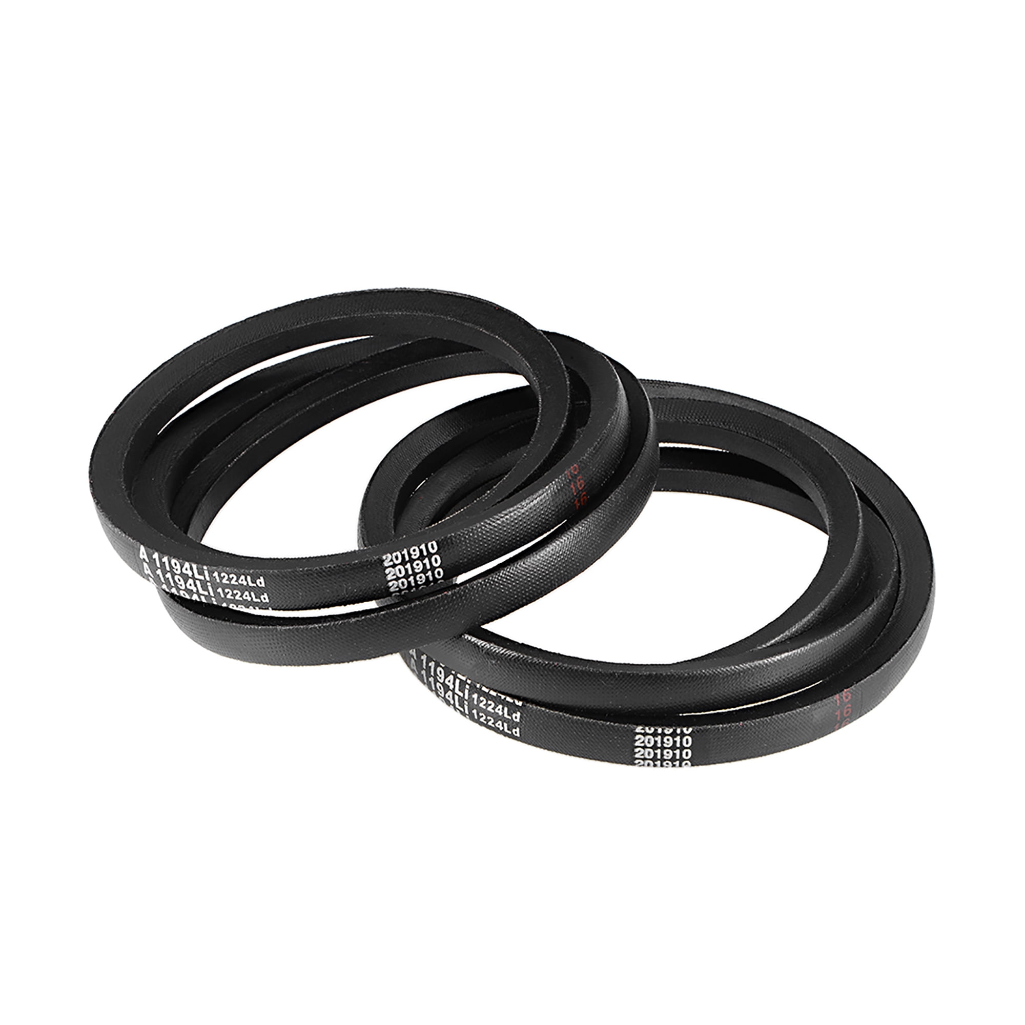 A1194/A47 V Belt 47-inch Inner Girth, A-Section Rubber Drive Belt 2pcs ...
