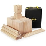 A11N Kubb Viking Chess Lawn Game - Premium Yard Game Set with Tote Bag - Walmart.com