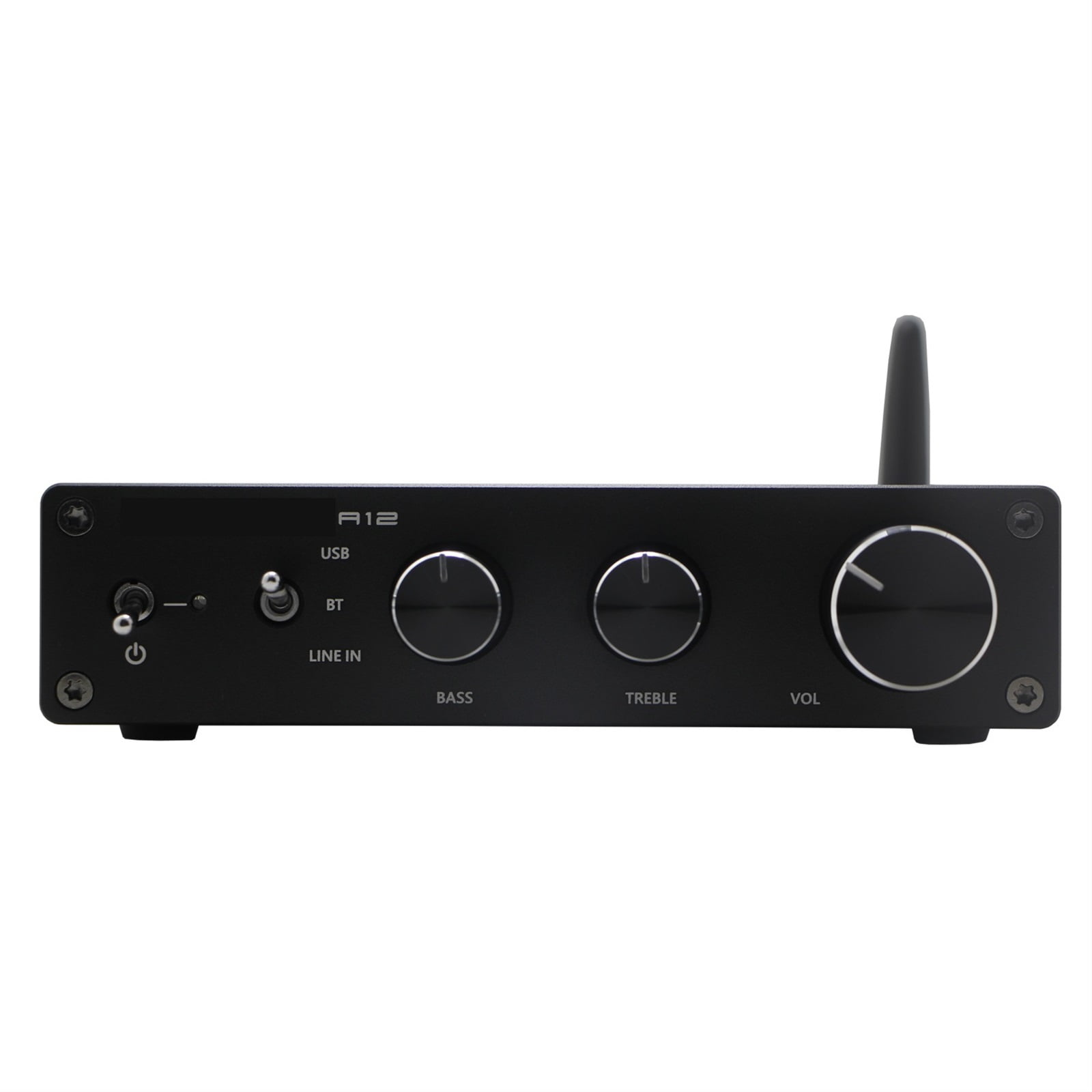 A12 Digtal Hifi Sound Power Amplifier With Class D Stereo Amp Treble ...