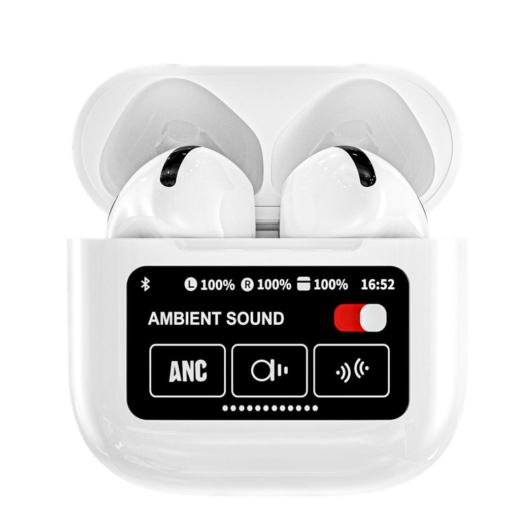A12Pro Wireless Earbuds ENC Noise Canceling Ear Buds with Touchscreen ...