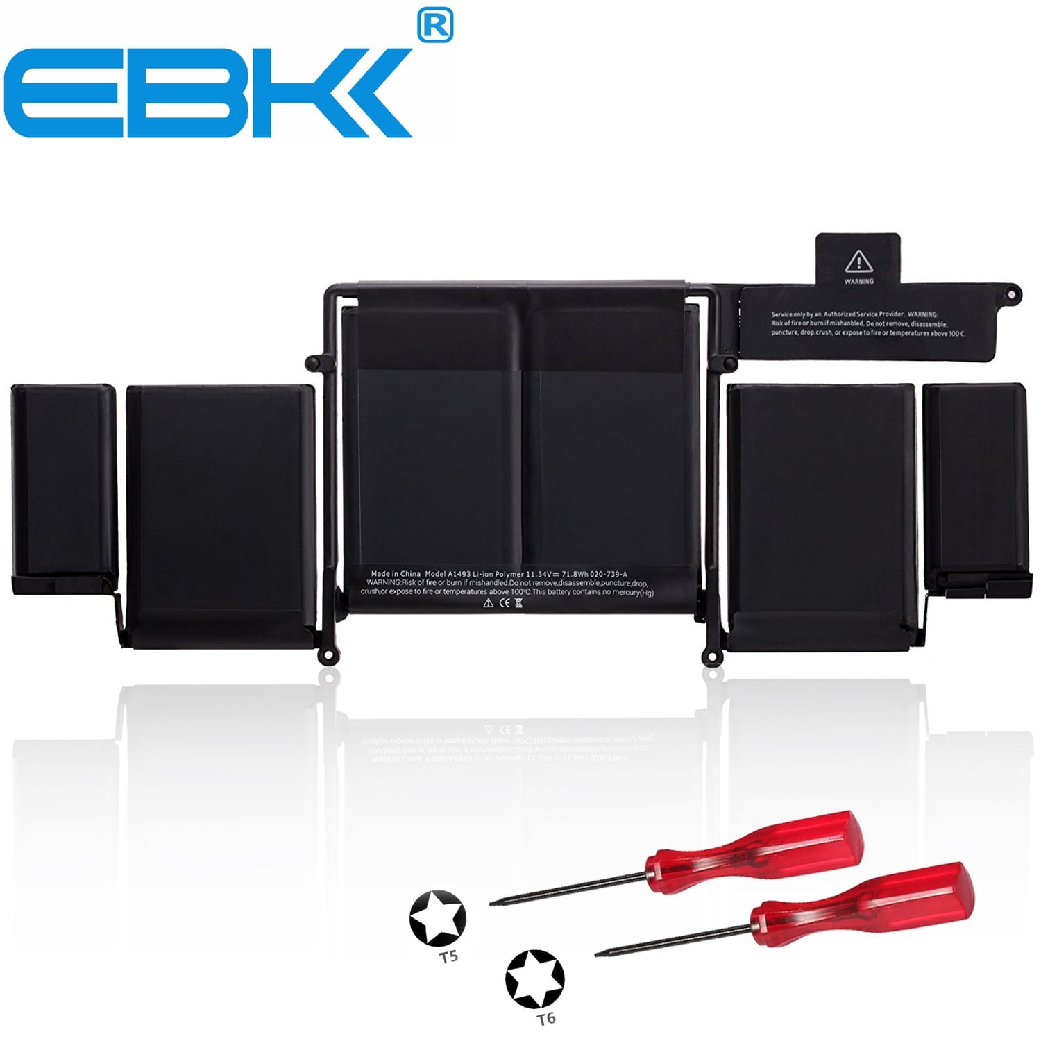 A1493 A1502 Battery for Mac Book Pro 13 inch Retina Late 2013 Mid 2014 ...