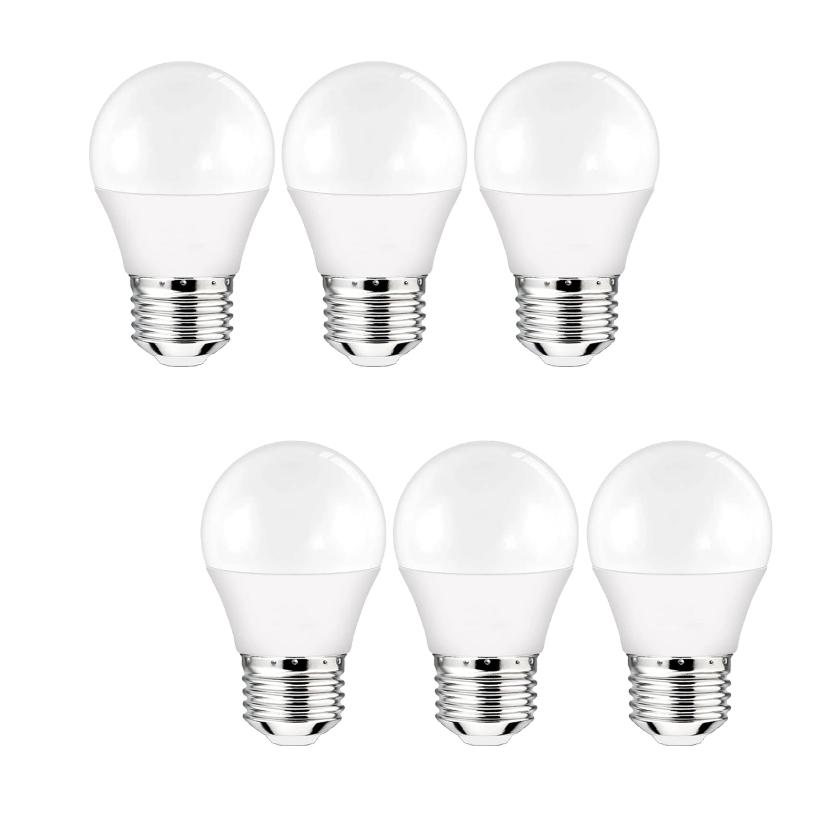 M MayJazz A15 LED Bulb, 6W 60W Equivalent, 5000K Daylight, E26 Base ...