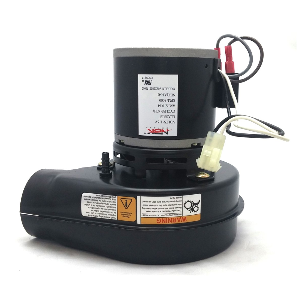 Draft Inducer Blower 115 Volts 3-Speed Fasco # B47120 (Dayton Ref 4C754 ...