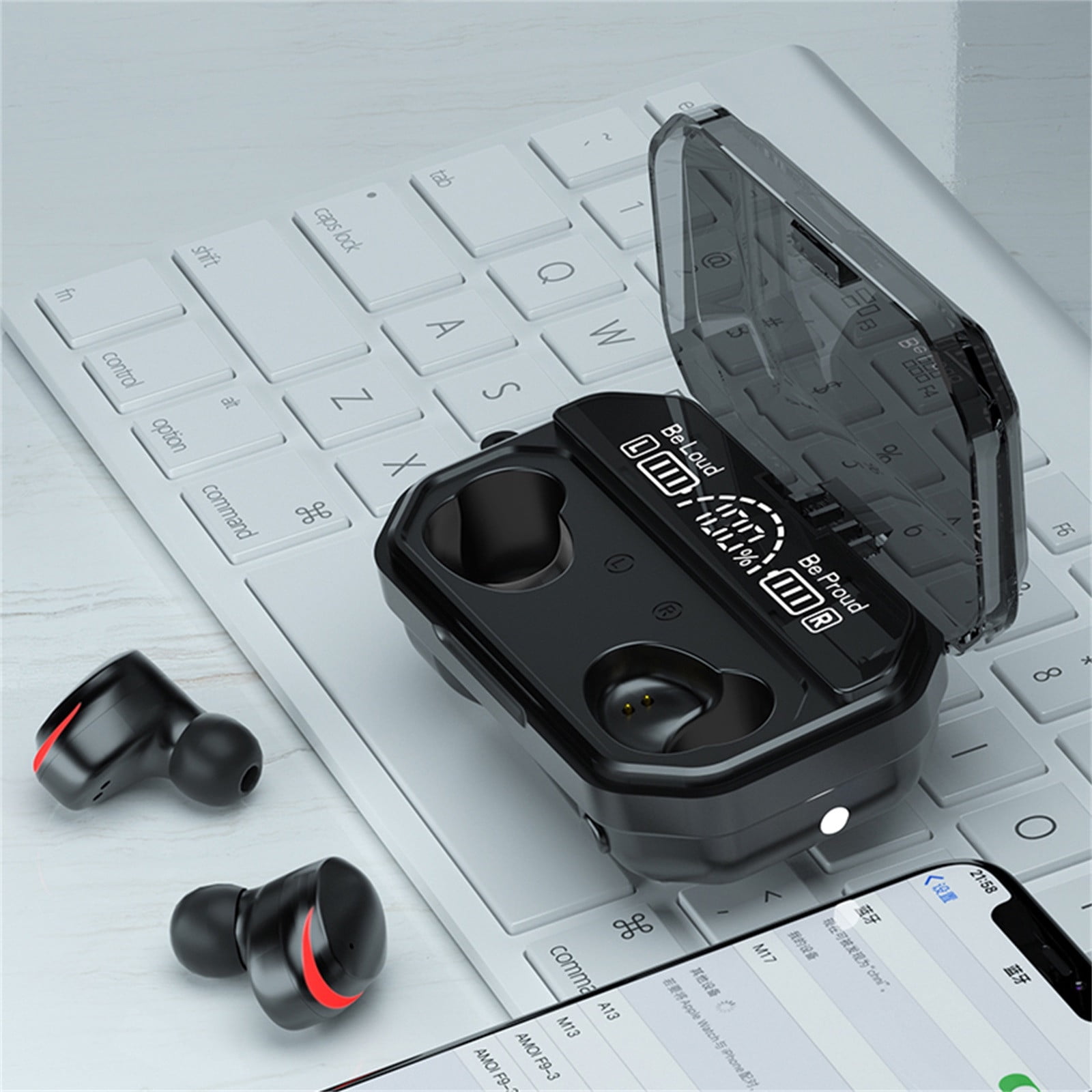 A17 Bluetooth 5.1Headset Wireless Earphones Mini Earbuds Stereo ...
