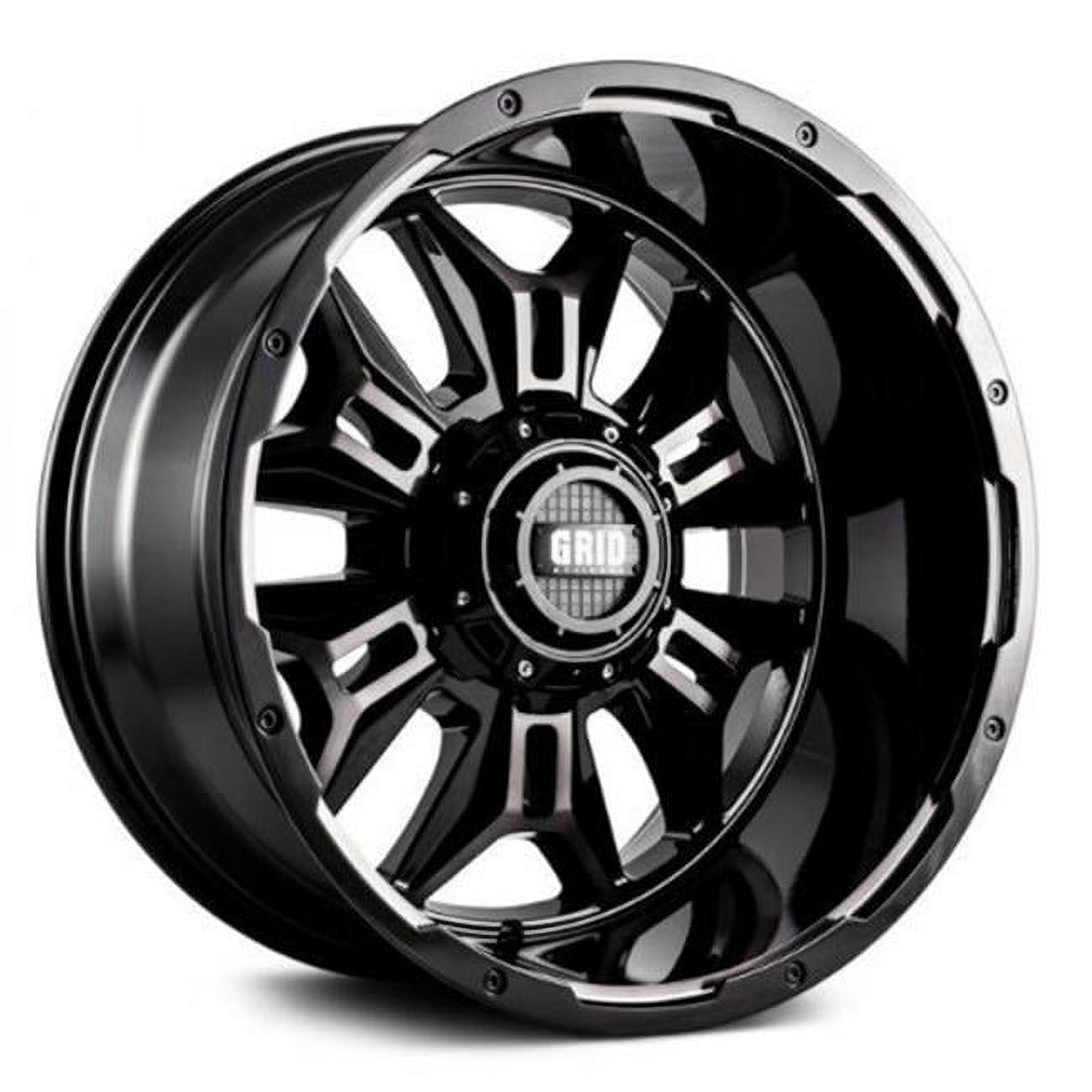 A179237S8 17 x 9.0 in. 6 x 135-139.7 in. Bolt Pattern 0 Offset Wheel ...