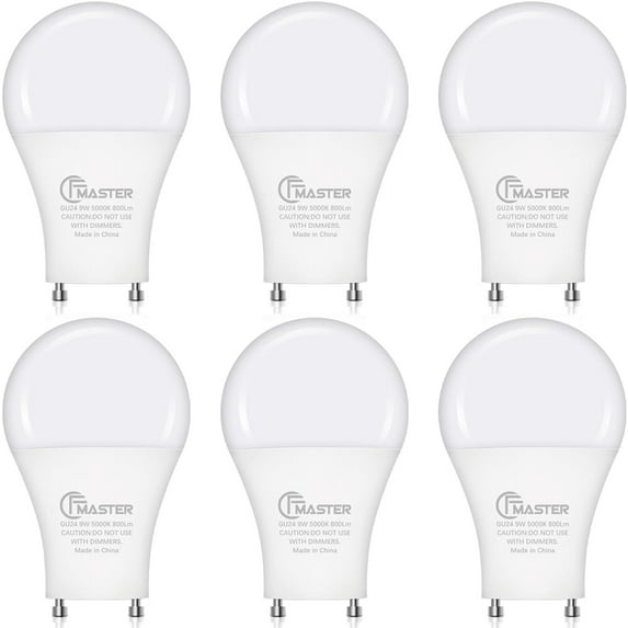 A19 LED Light Bulbs, 100 Watt Equivalent, Energy Efficient 11W, E26 ...