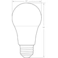 A19 Light Bulb, 75W Equivalent, Dimmable, 1100 Lumens, E26 Standard ...