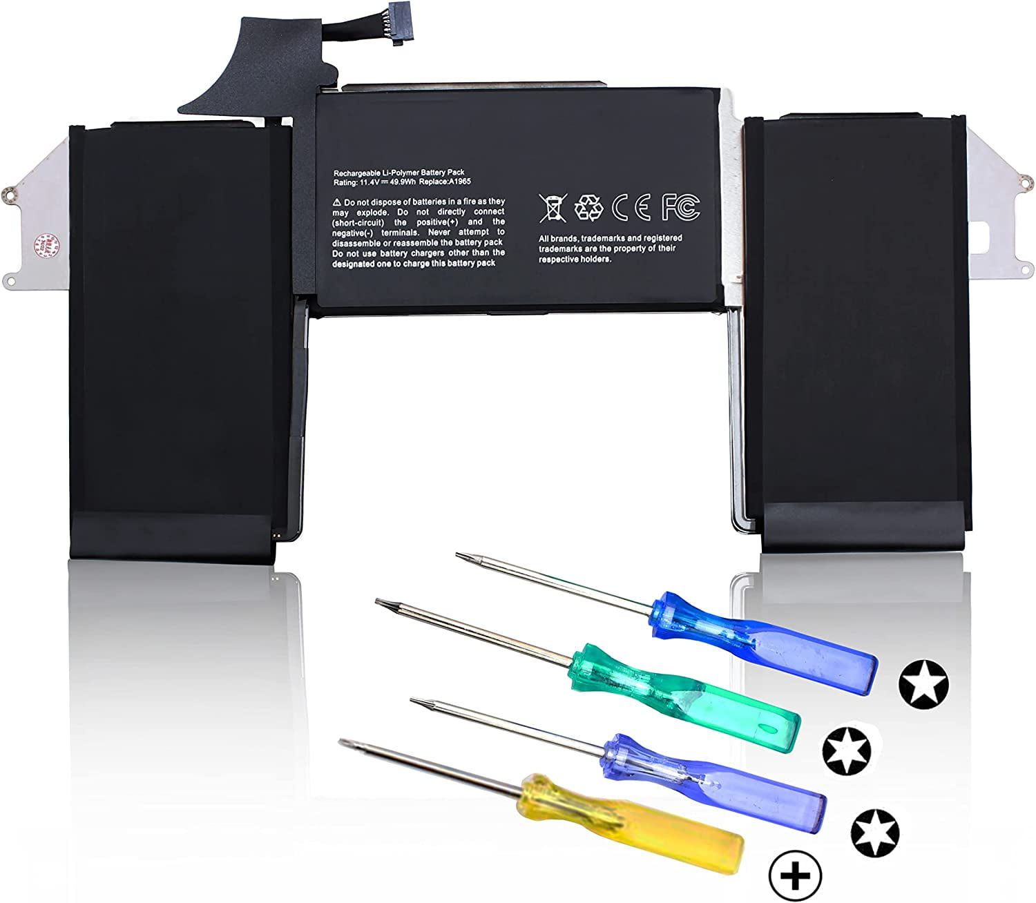 A1965 Battery Replacement for Air 13 inch A1932 Late 2018 Mid 2019 ...