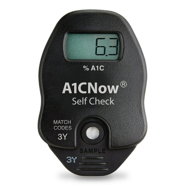 A1CNow Rapid Self Check HbA1c Test Kit PTS3070, 4 Ct - Walmart.com