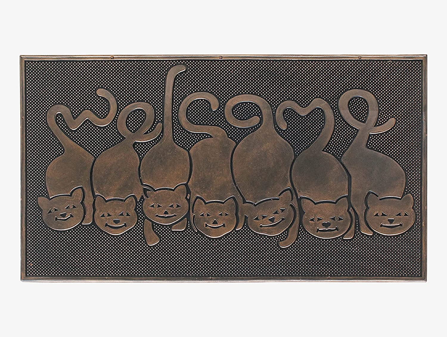 Free Shipping! A1HC Cat Tail Welcome Rubber Pin Welcome Door Mats for ...