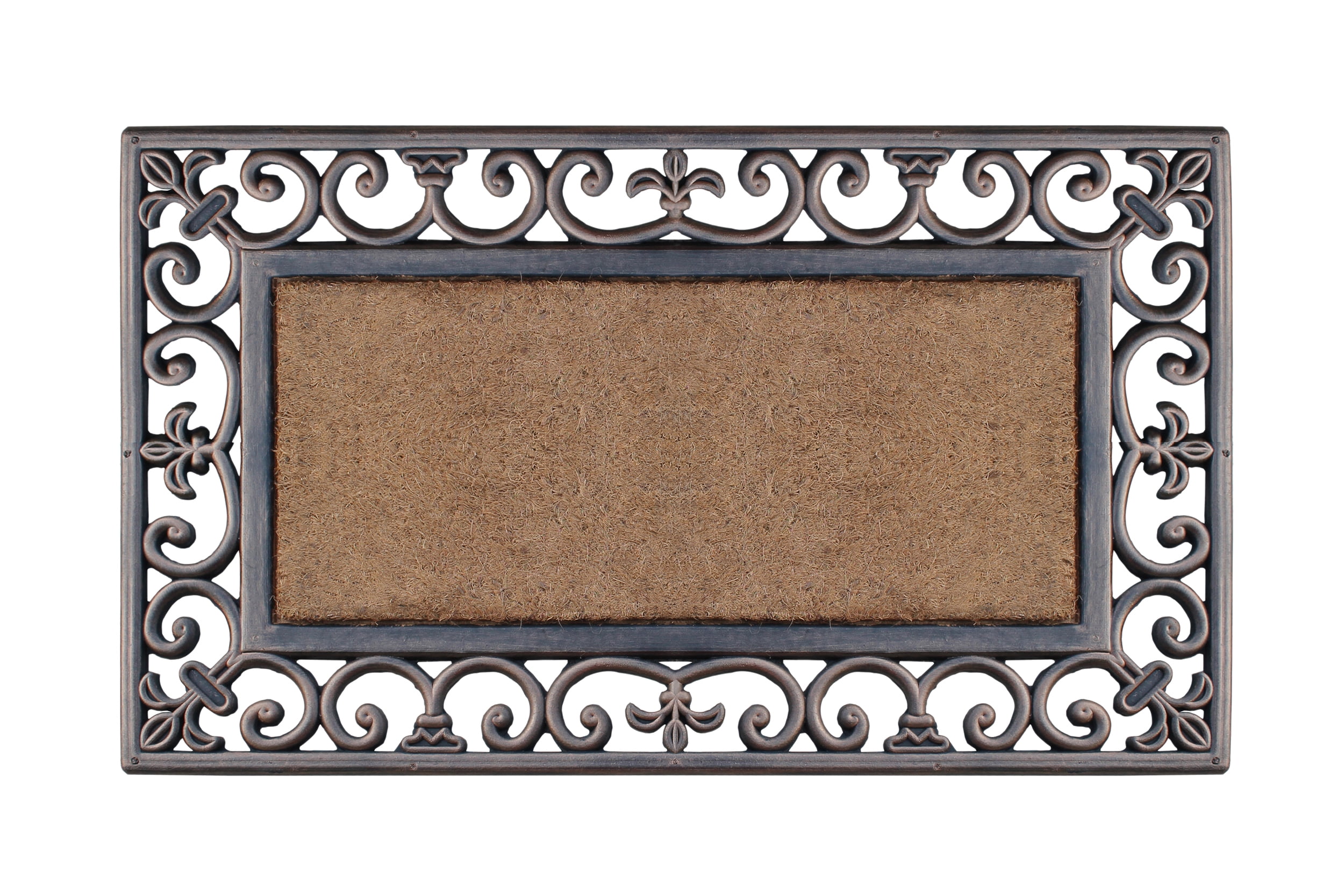 A1HC First Impression Classic Paisley Border 18 in. x 30 in. Rubber ...