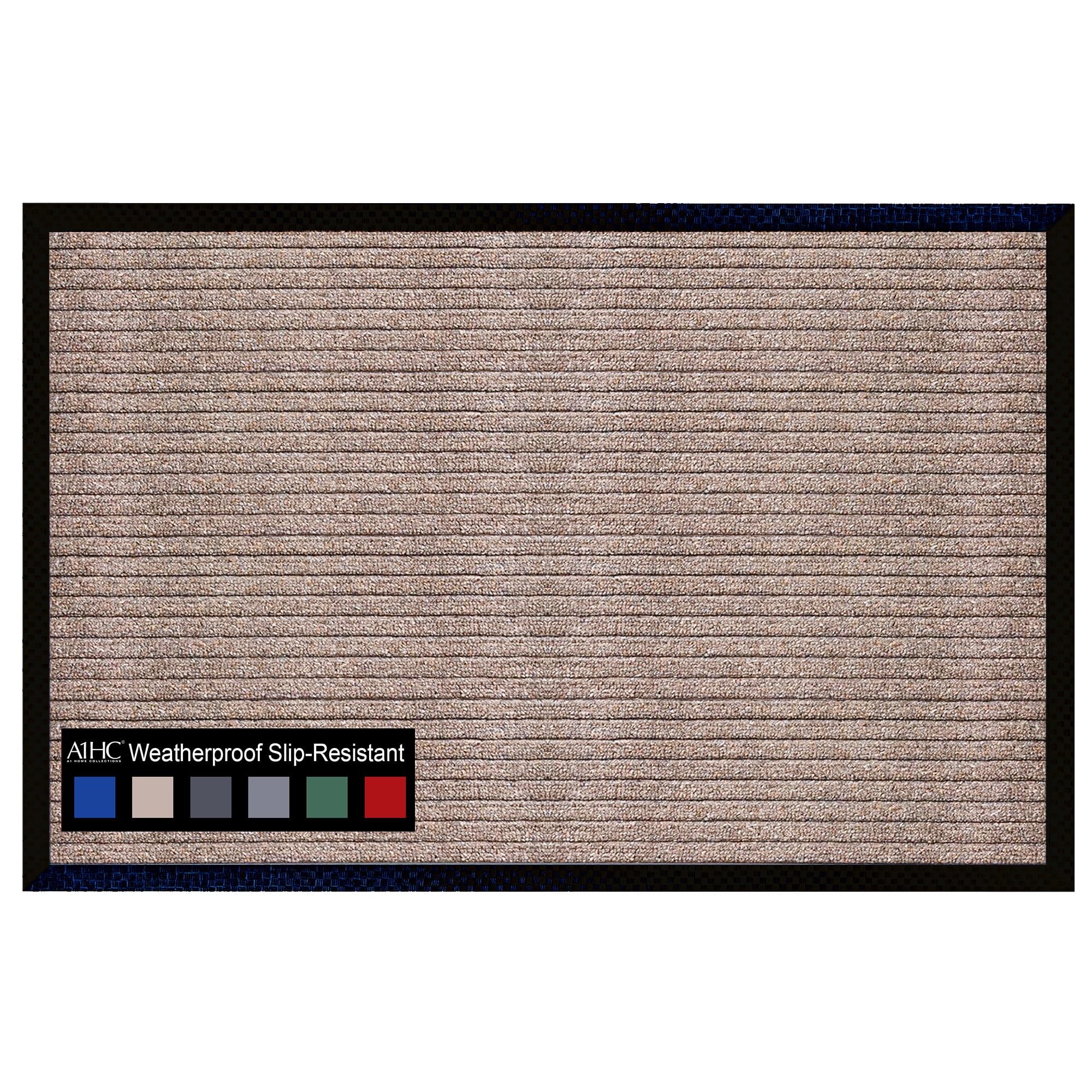 A1HC Indoor Outdoor Mat, Front and Back Entrance Welcome Mats, Front ...