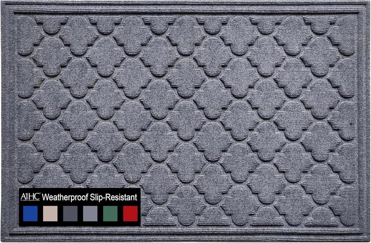 A1HC Indoor Outdoor Mat, Front and Back Entrance Welcome Mats, Large ...