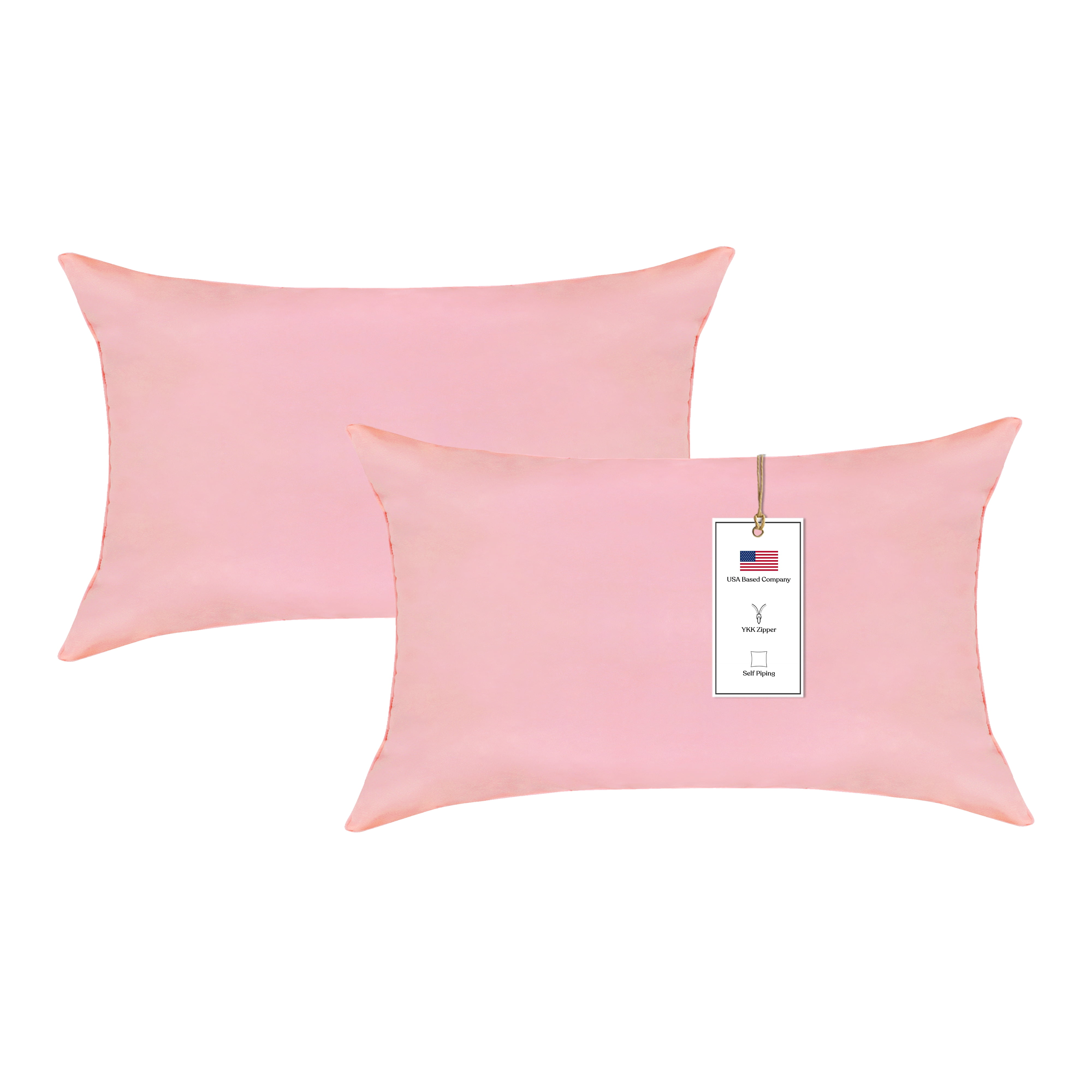 A1HC Luxurious Outdoor Waterproof Pillow Covers 12x20 Inches (Pack of 2 ...