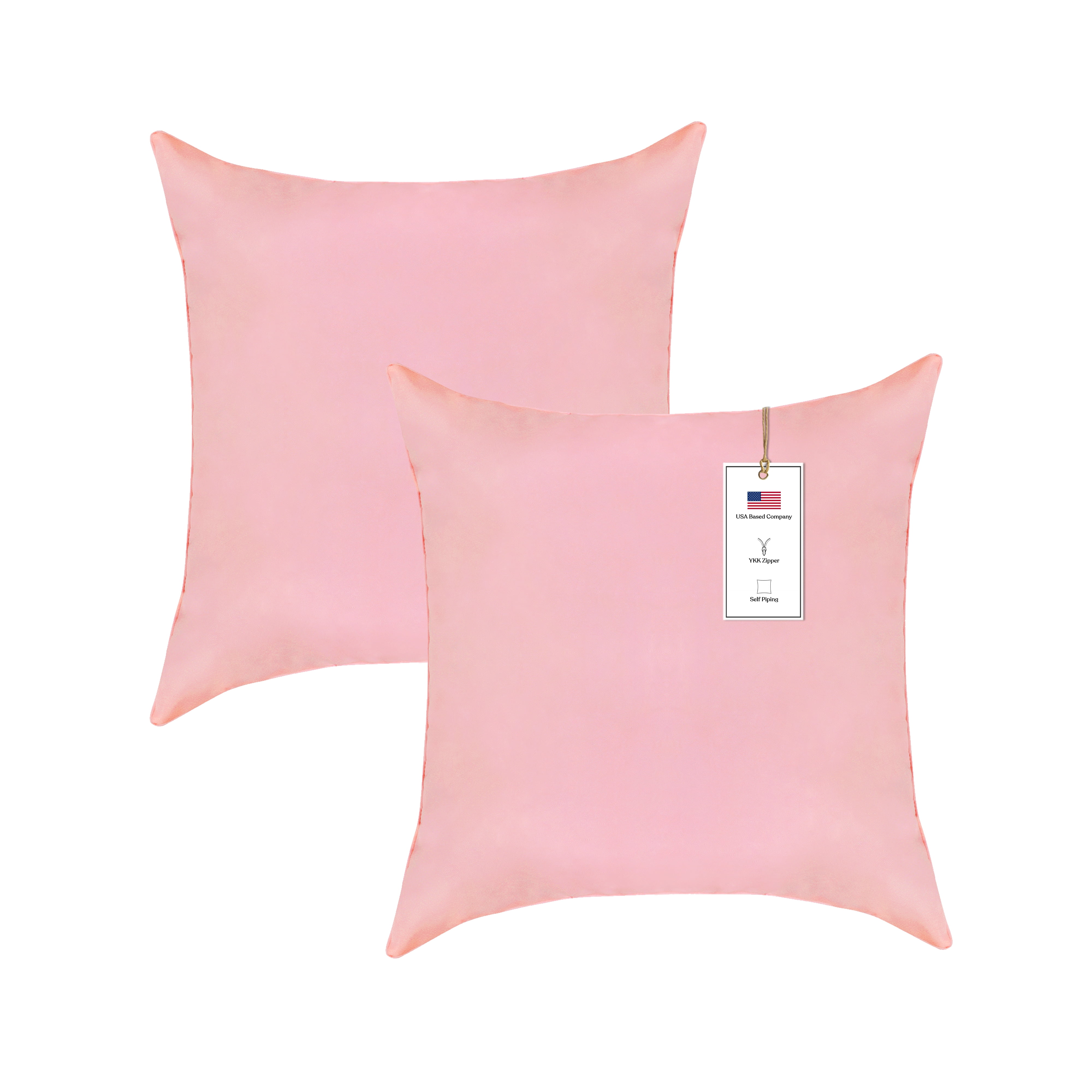 A1HC Luxurious Outdoor Waterproof Pillow Covers 20x20 Inches (Pack of 2 ...