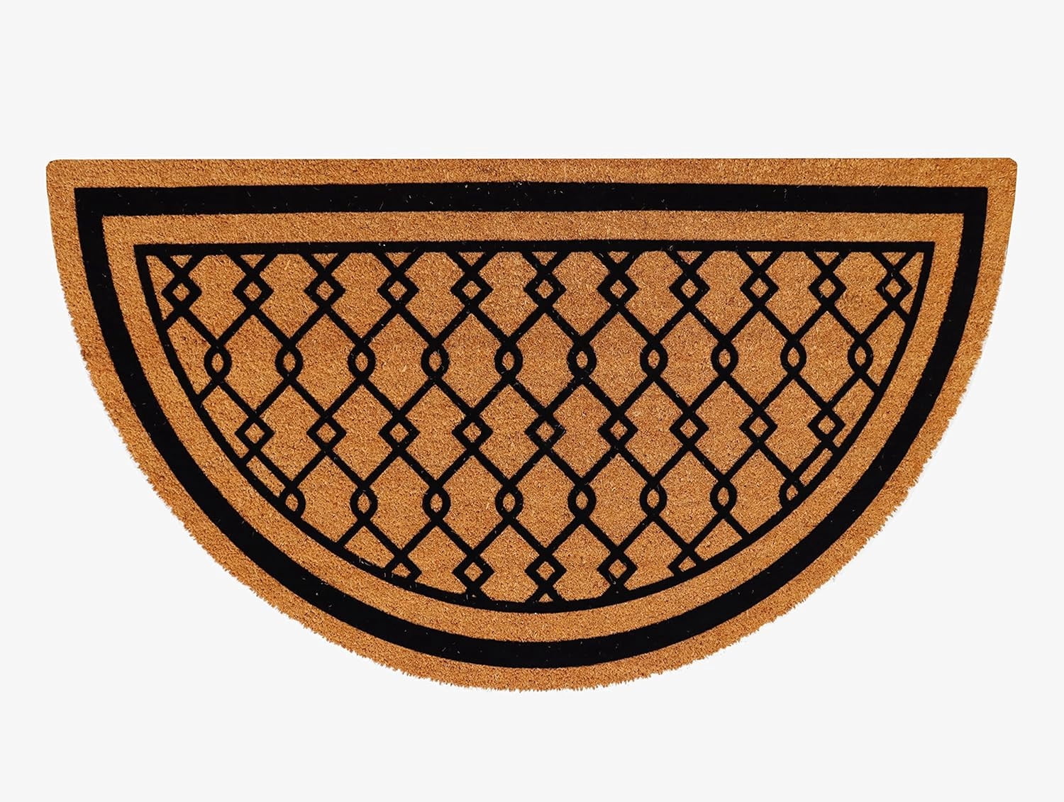 A1HC Natural Coir Flock Door Mat for Front Door, 30x60, Anti-Shed ...