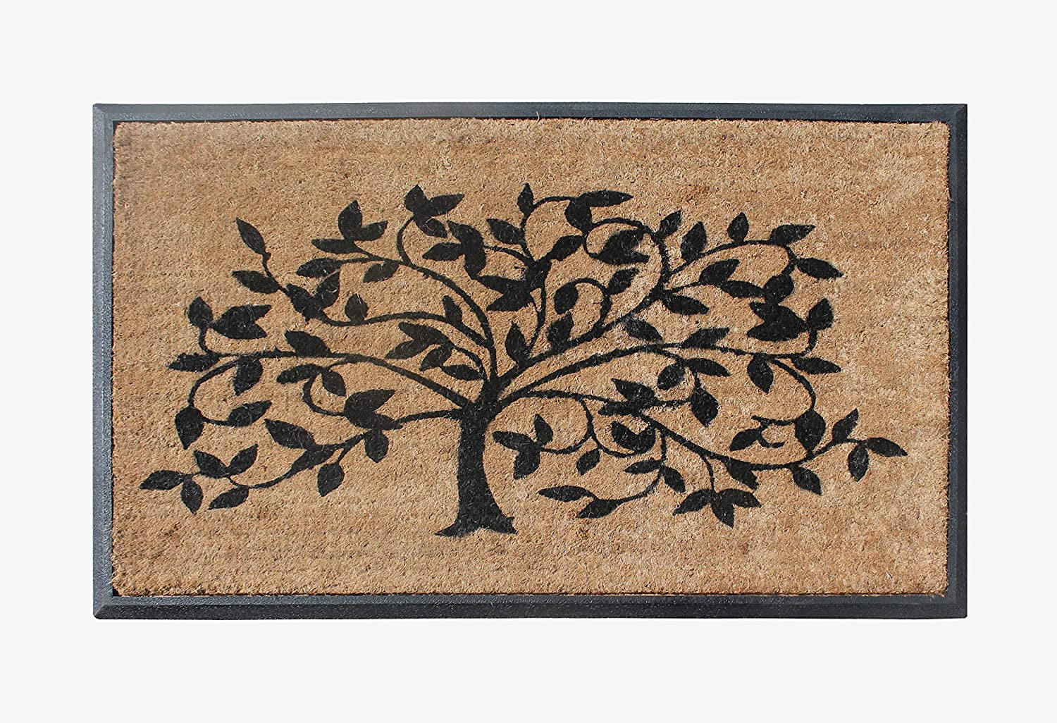 A1HC Natural Coir & Rubber Door Mat, 30x48, Thick Durable Doormats for ...