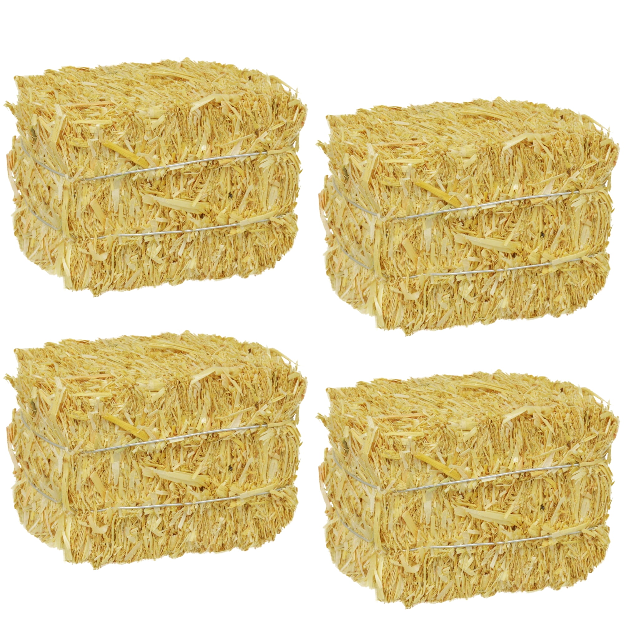 A1U Mini Straw Bales, Autumn Fall Harvest Thanksgiving Halloween ...