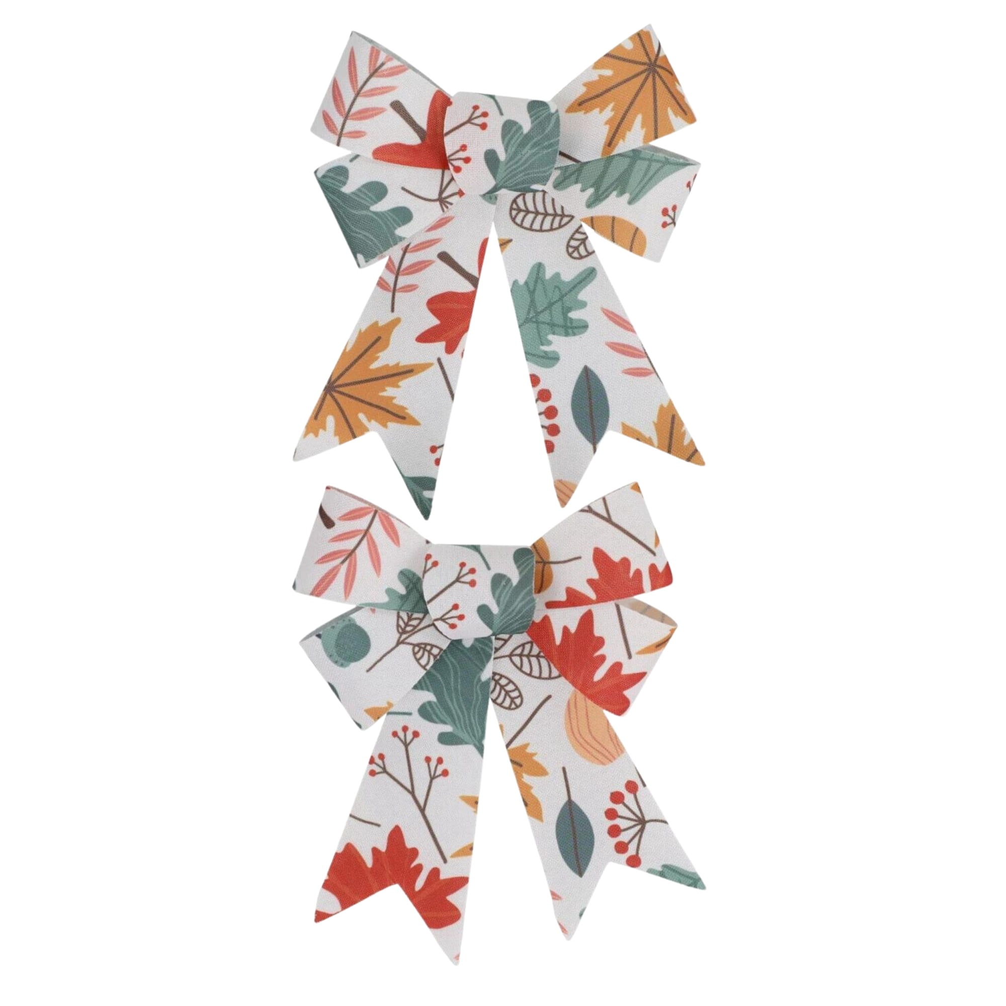 A1U Printed Burlap Bows, Printed Fall Autumn Thanksgiving Halloween ...