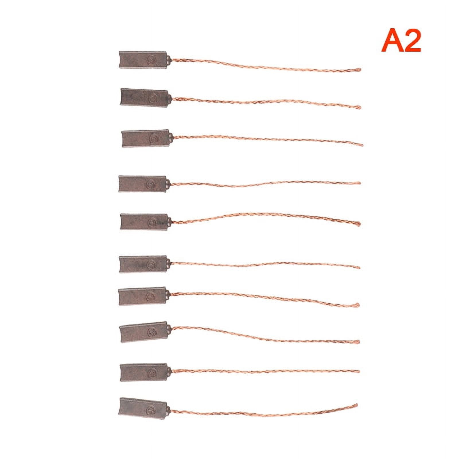 A2-Electric Vehicle Generator Regulator 4x6x17mm 10pcs Carbon Brushes ...
