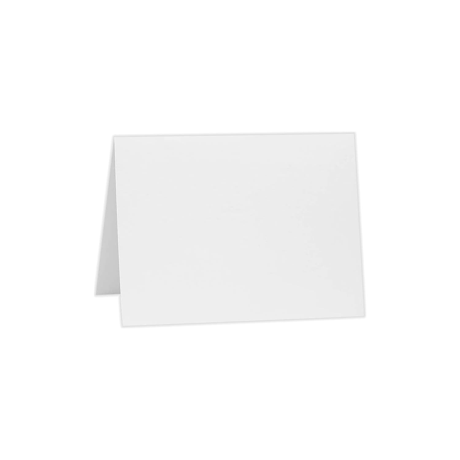 A2 Folded Card (4 1/4 x 5 1/2) - 80lb. Bright White (250 Qty ...