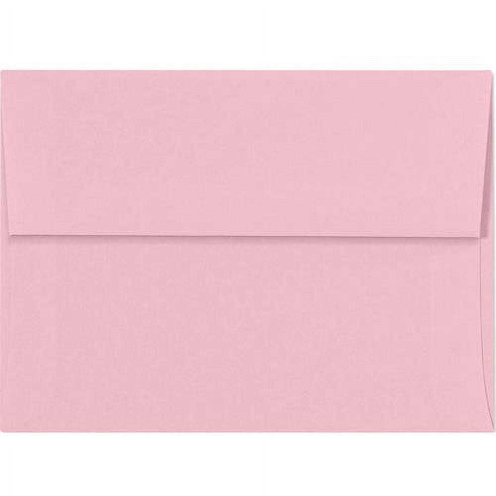A2 Invitation Envelopes (4 3/8 x 5 3/4) - Pastel Pink (1000 Qty ...