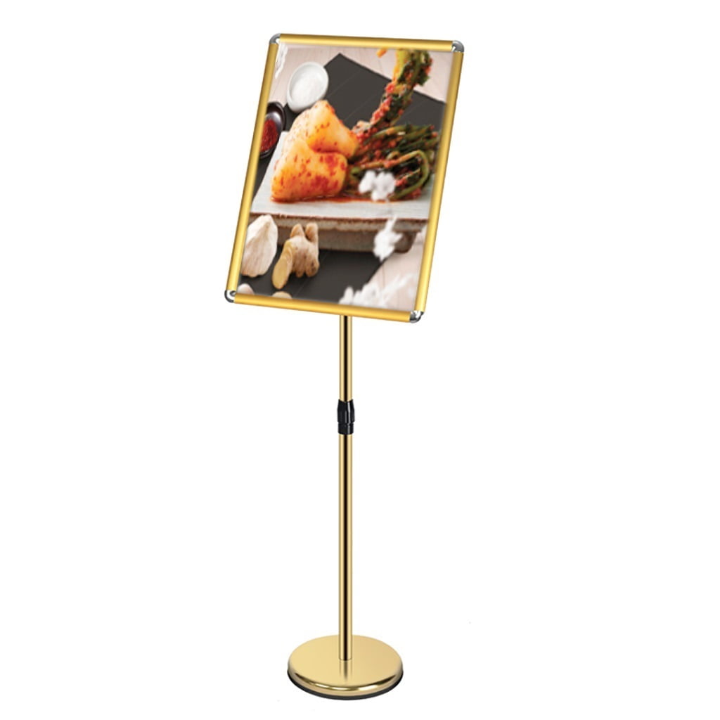 A2 Poster Display Stand Sign Holder Stand Floor Standing Adjustable ...