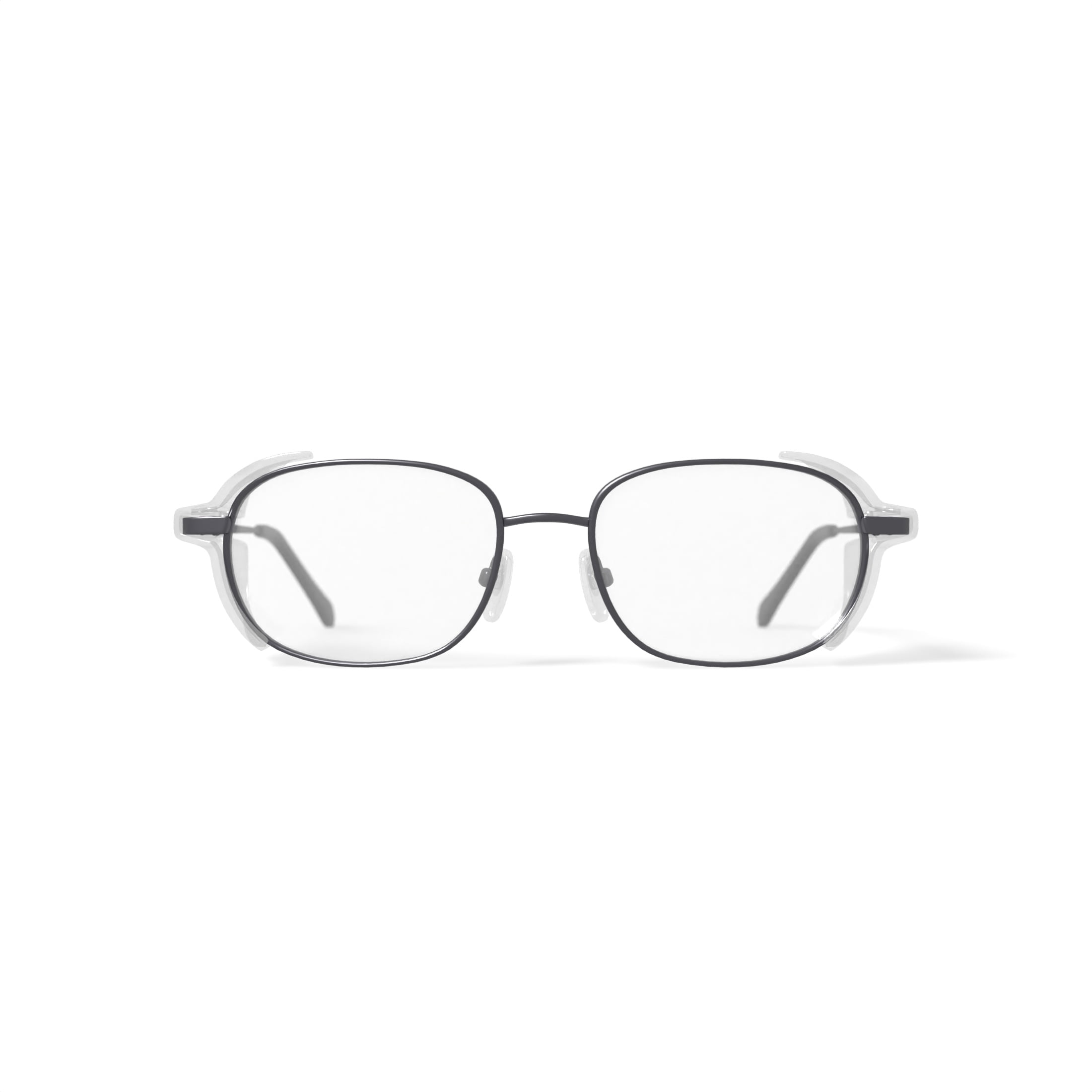 Hilco Vision A2 SG 104 Prescription Safety Glasses, Pewter, OSHA ...