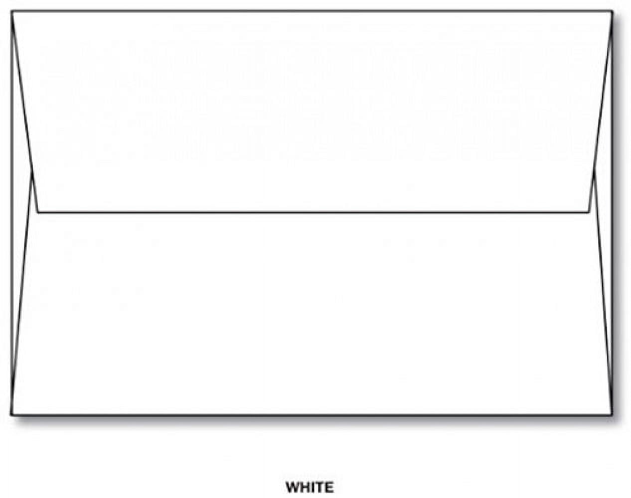 A2 White Envelopes 24lb Square Flap (4 3/8 x 5 3/4) (100 Pk) - Walmart.com