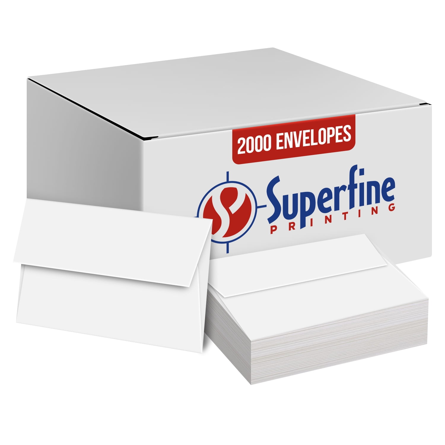 A2 White Printable Envelopes for Greeting Cards, (4 3/8" x 5 3/4 ...
