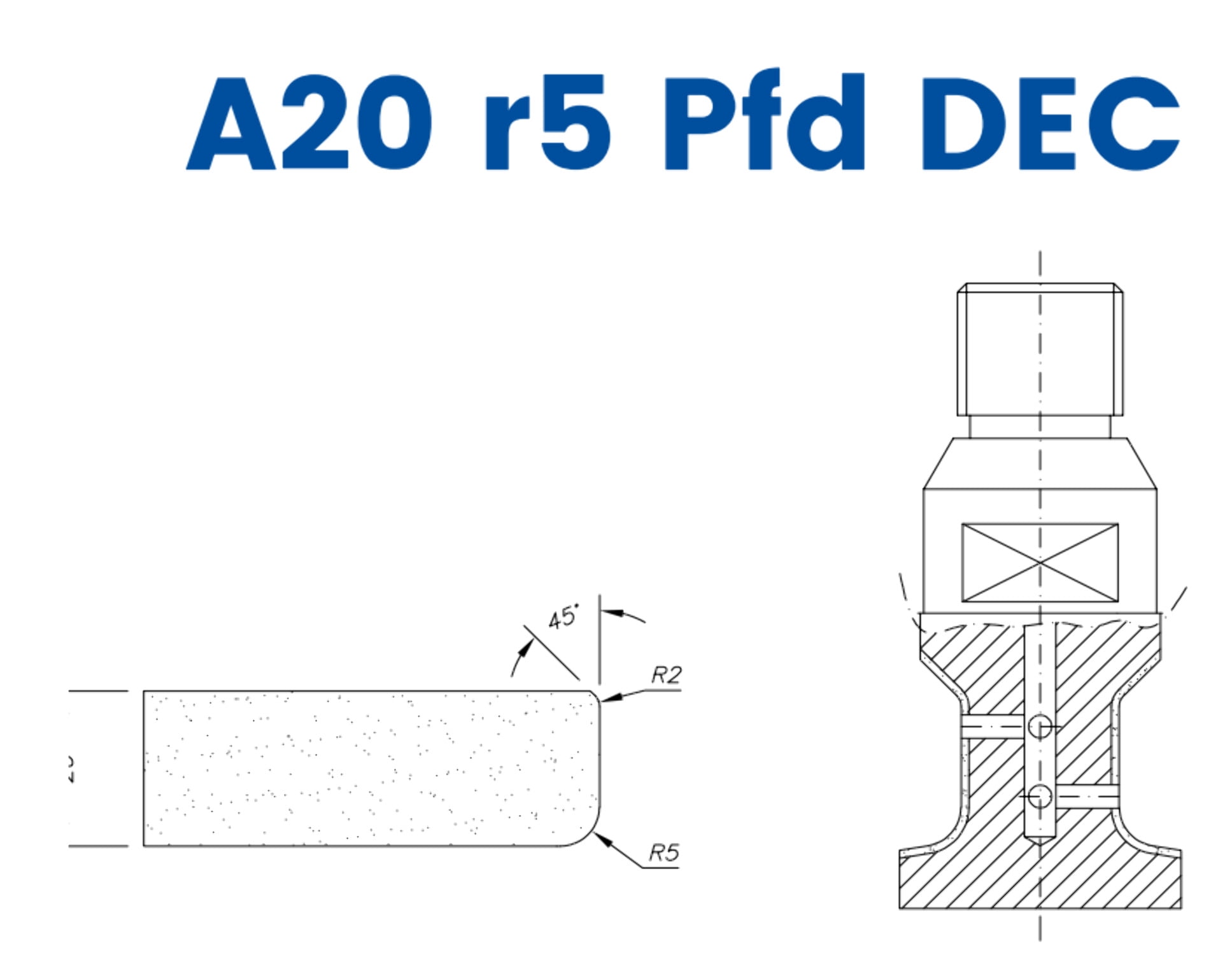 A20 r5 PFD DEC (20mm r5 Eased Edge Polished Face Down DEC) - Walmart.com