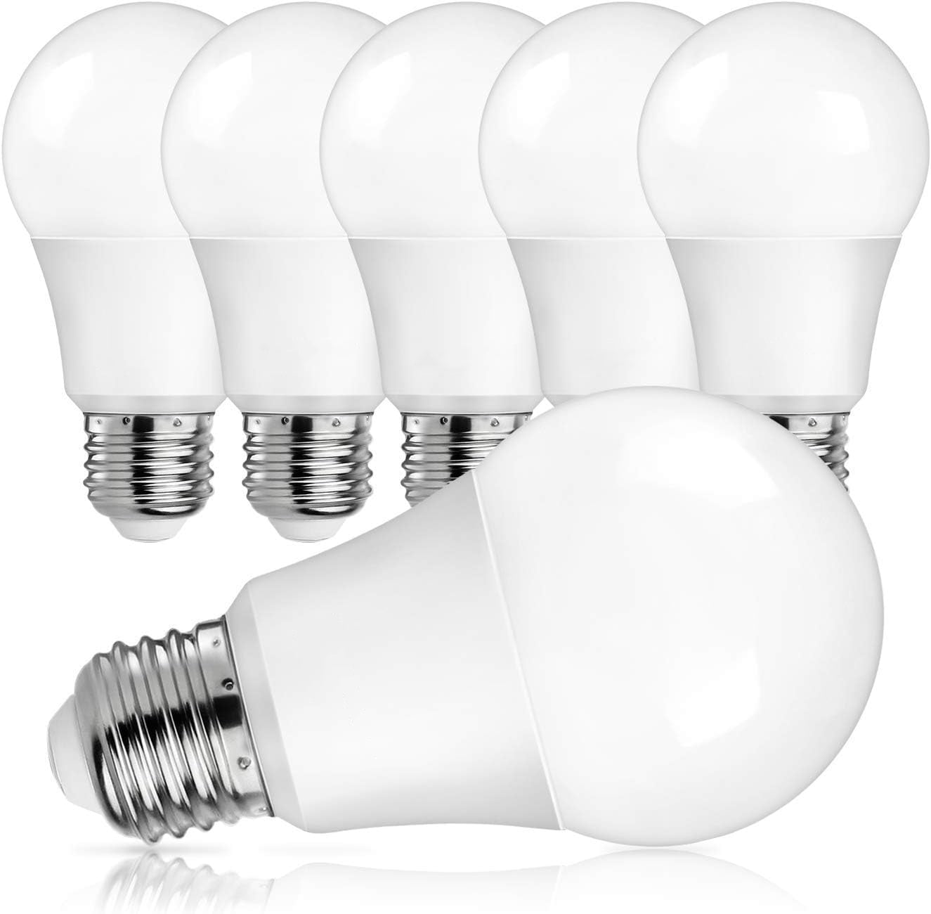 A21 LED Light Bulbs, 150 Watt Equivalent Natural White 4000K, 2200LM ...