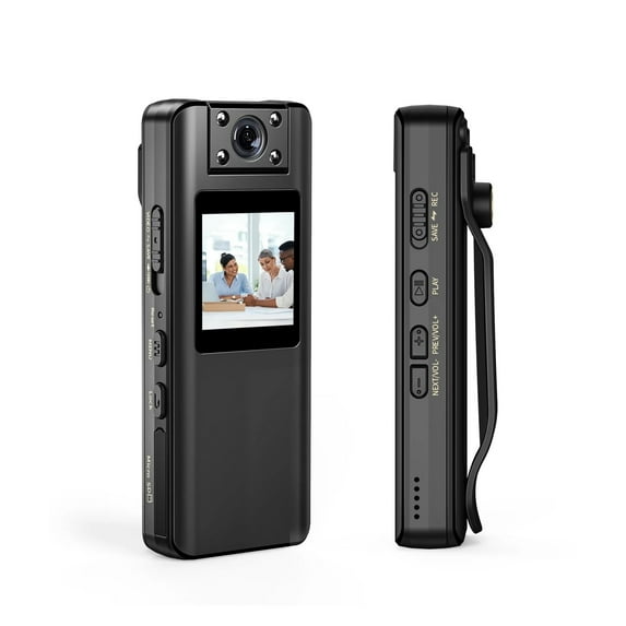 A22 Mini Body Camera 180 Degrees Rotatable Lens 1080P HD Small Body ...