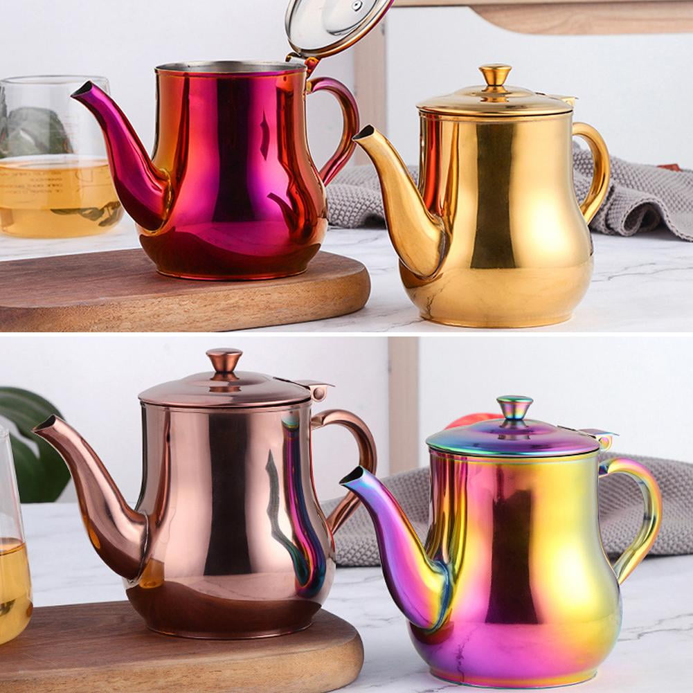 A262 New Ounces Pot - Magic Red 500ml Oil Pot Stainless Steel Ounces ...