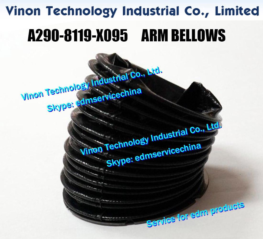 A290-8119-X095 Fanuc α-0iD ARM BELLOWS for CNC WIRE CUT EDM MACHINE ...
