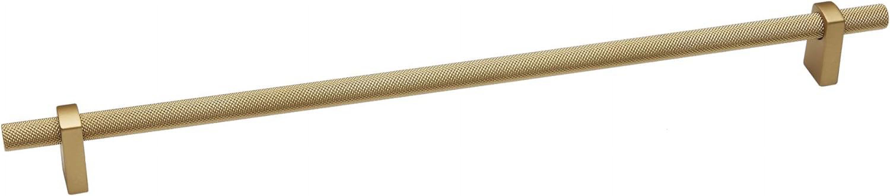 A2901-12 Vita 12" Center to Center Modern Knurled Bar Large Cabinet ...